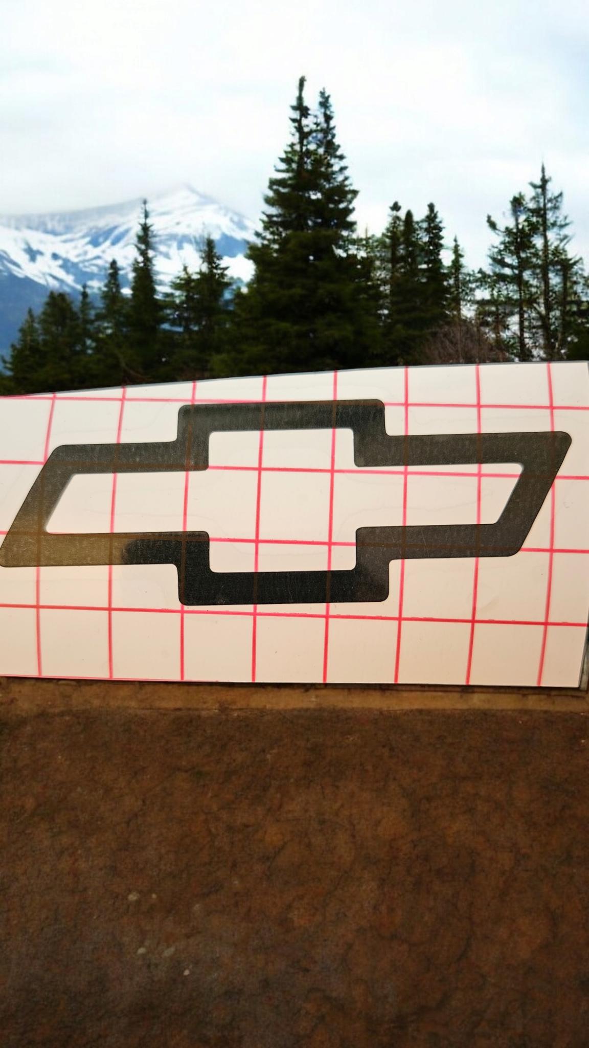 Chevy Logo Car Decal - Etsy