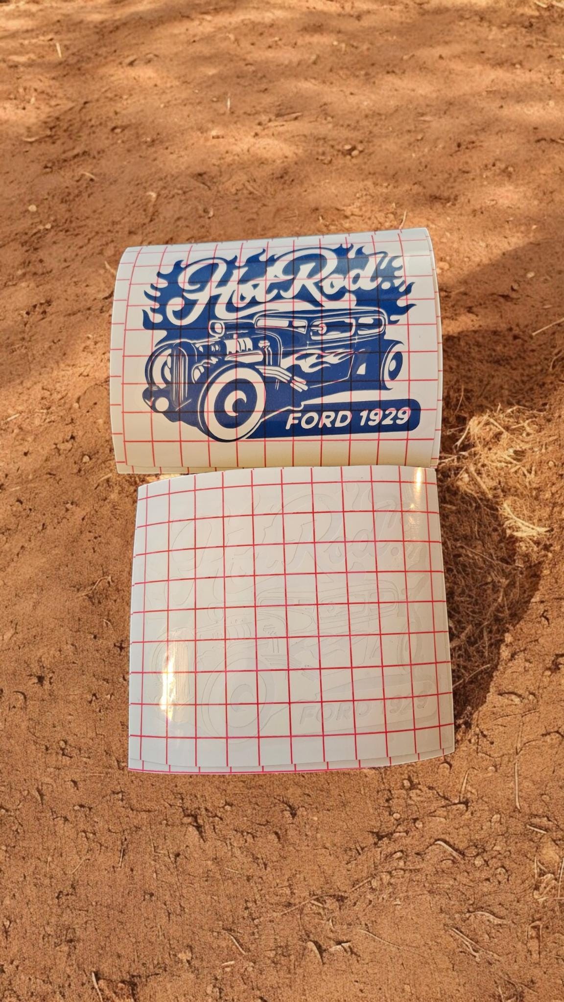 Hot Rod Car Decal - Etsy