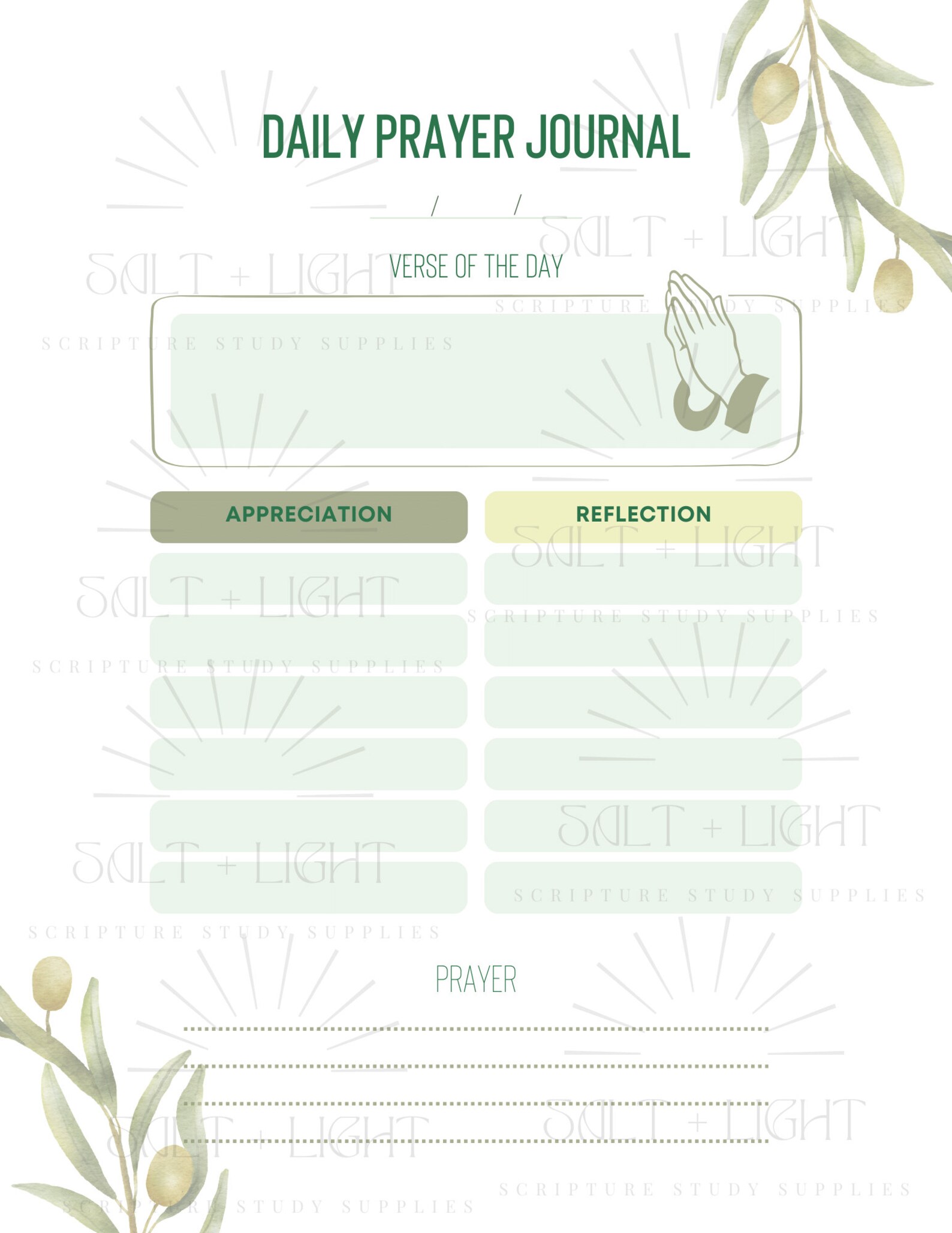 Bible Study Worksheet Bible Study Prayer Guide Printable Bible Study ...