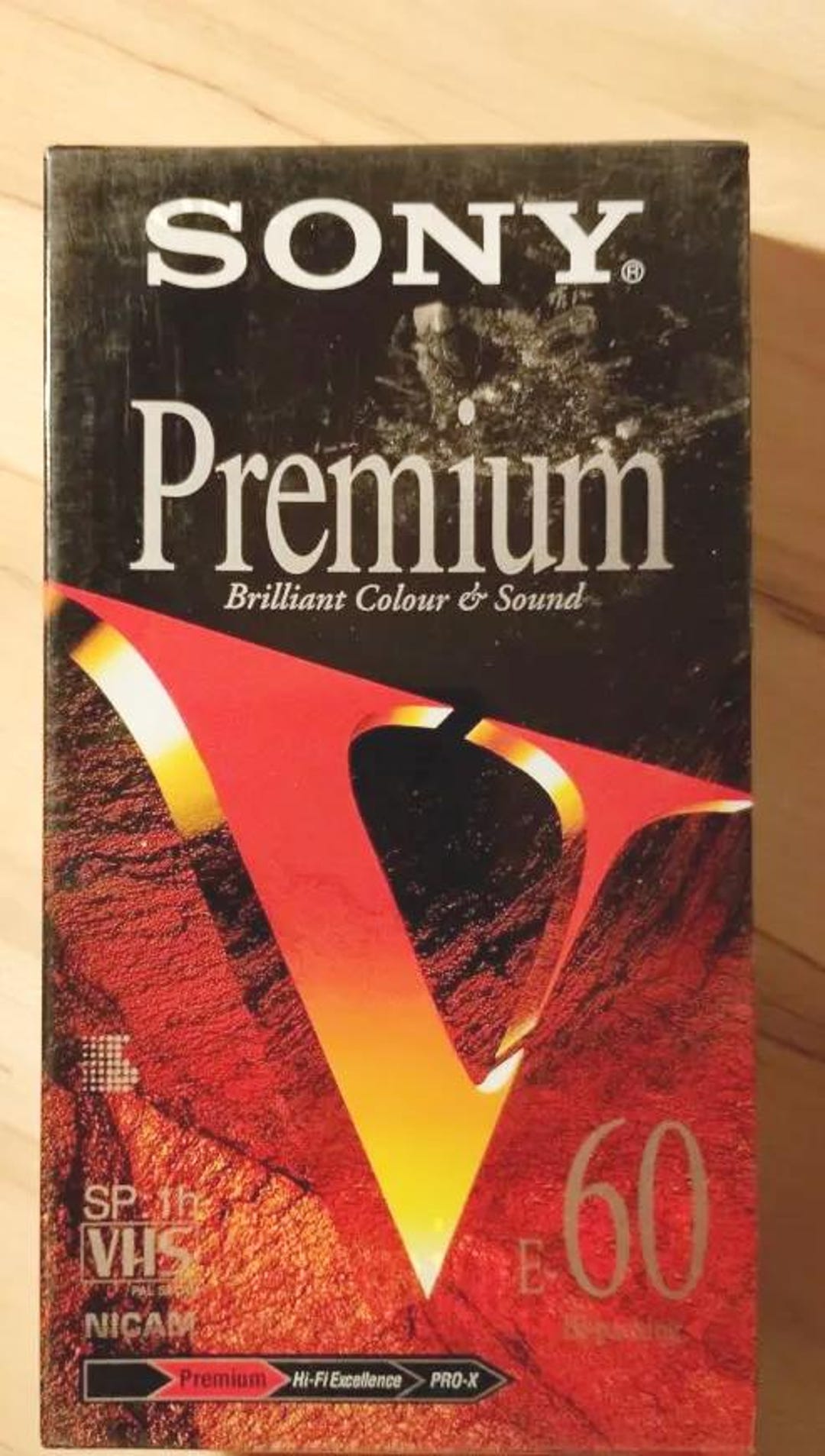 5 Sony VHS Tapes - Etsy