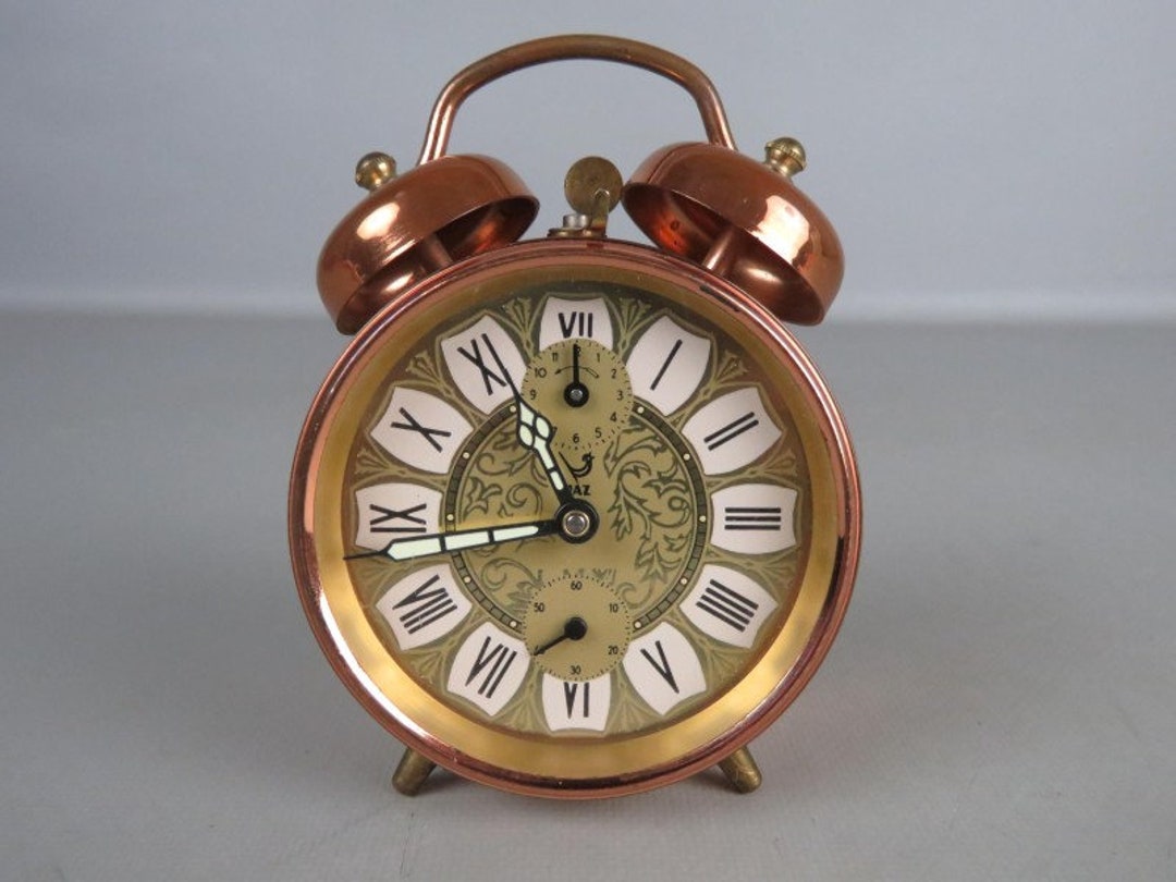 Vintage Copper Clock - Etsy