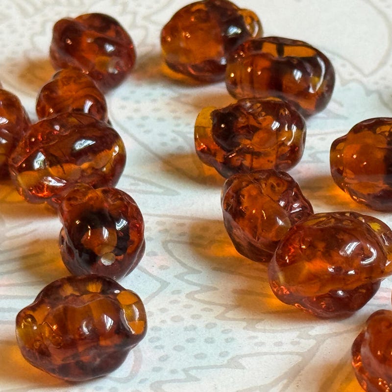 Tortoise Beads - Etsy