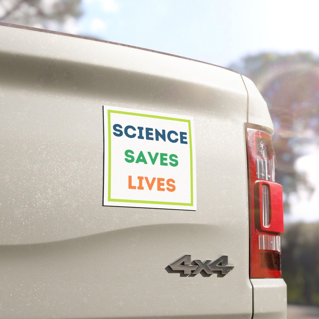 Science Saves Lives Car Magnets - Etsy
