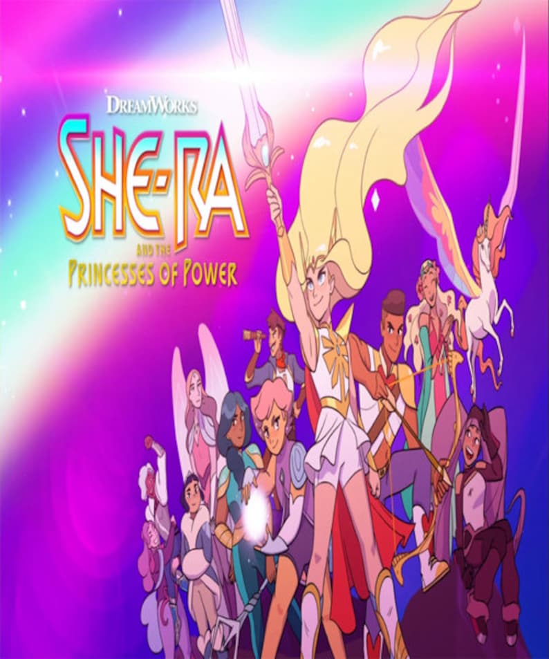 SHE-RA and the Princess of Power 2018 Complete Animated - Etsy