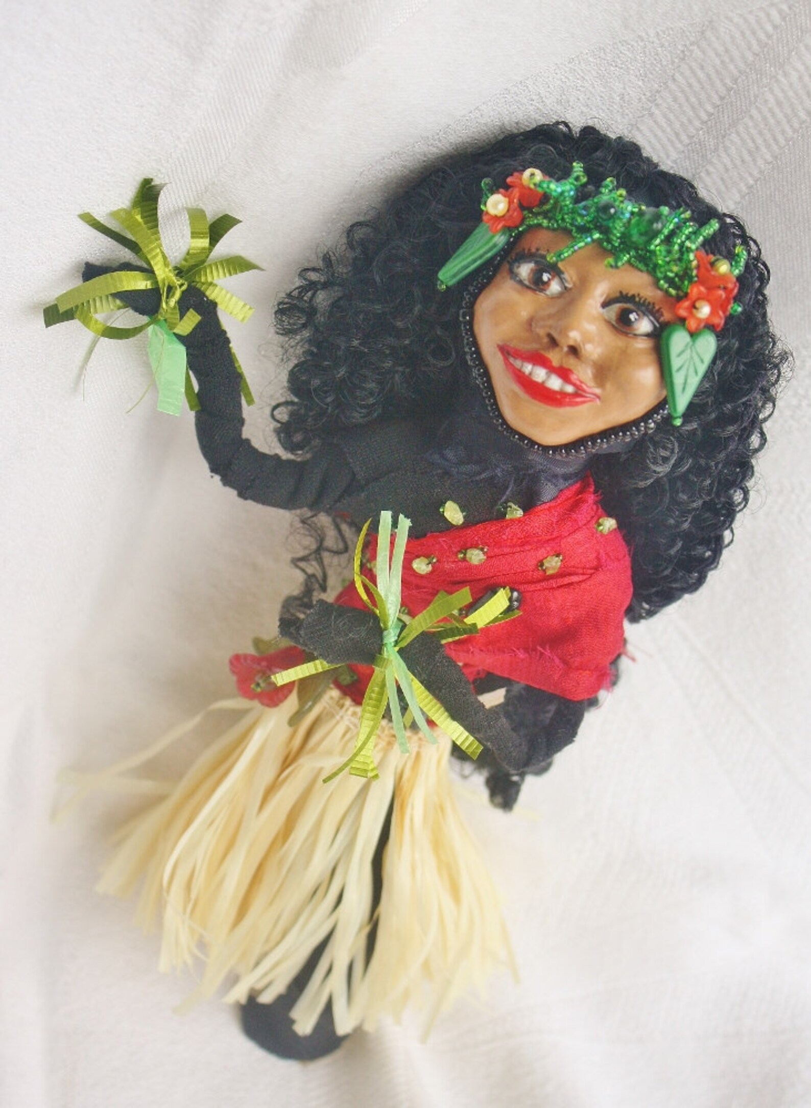Pele - Fire Goddess of Volcanoes Spirit Doll - Etsy