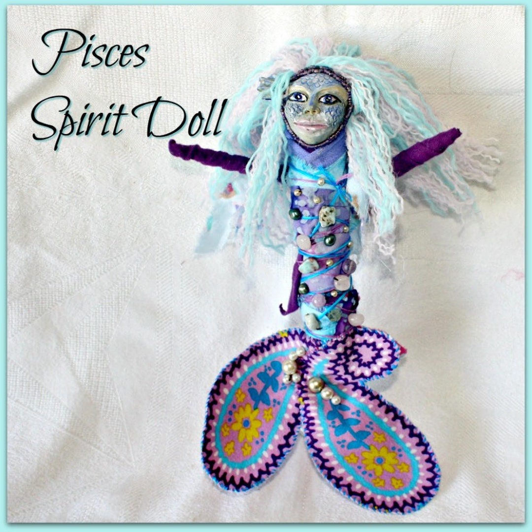 Pisces Spirit Doll - Etsy
