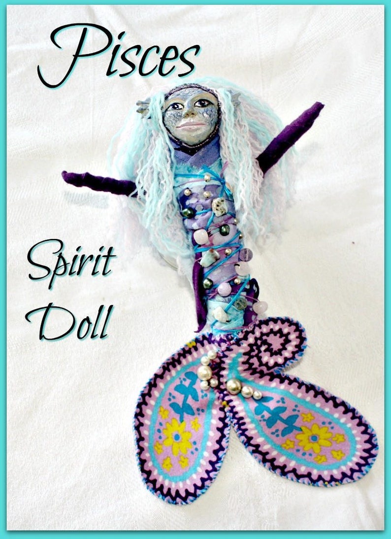 Pisces Spirit Doll - Etsy