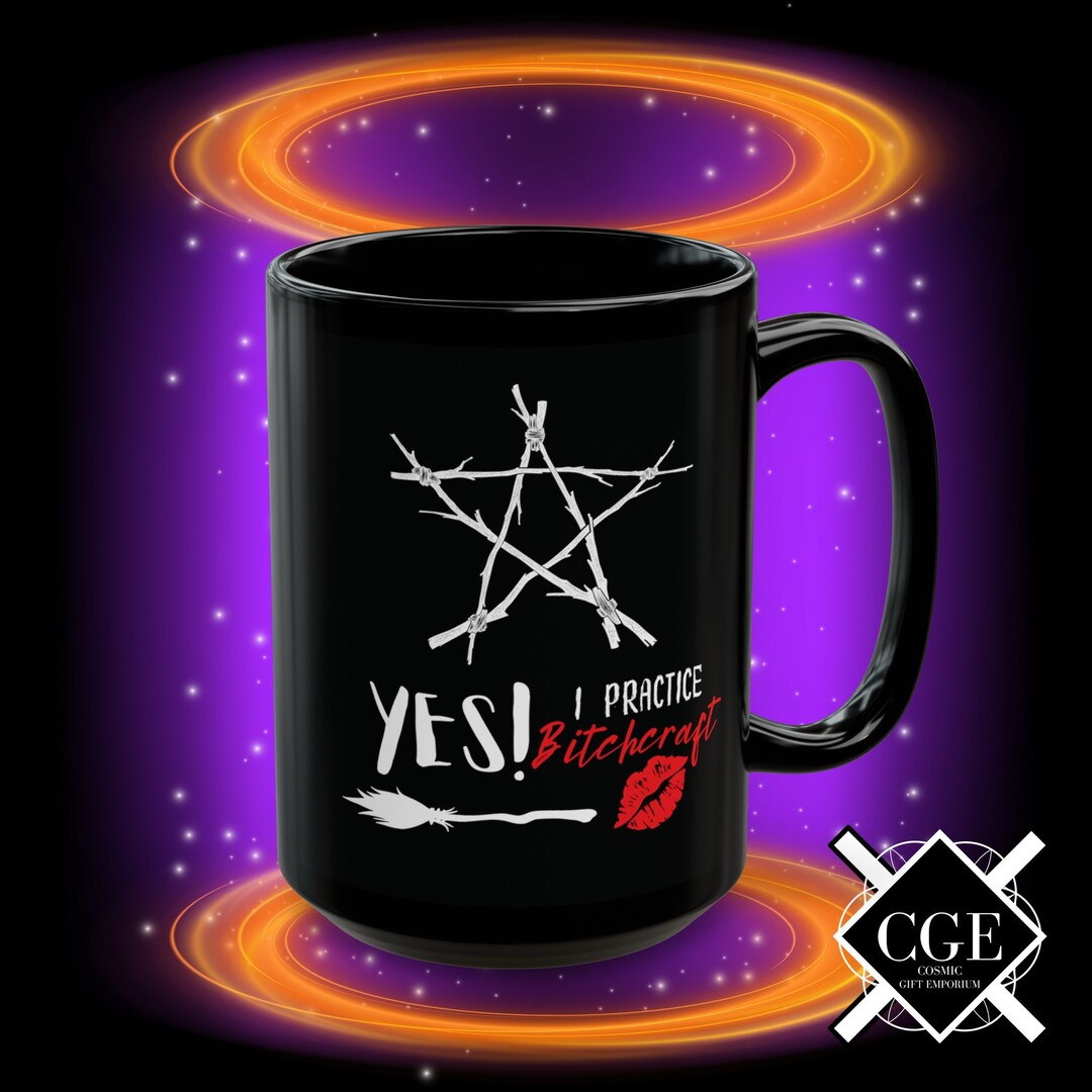 YES I PRACTICE BITCHCRAFT Joke Spell Quote Magic Boho Gift for Her for ...
