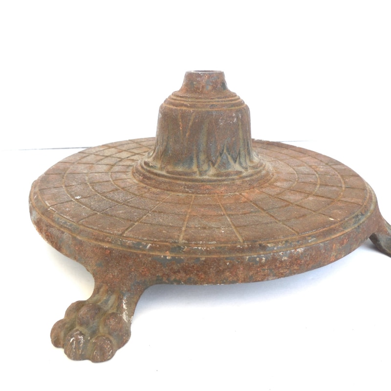 Cast Iron Lamp Base - Etsy