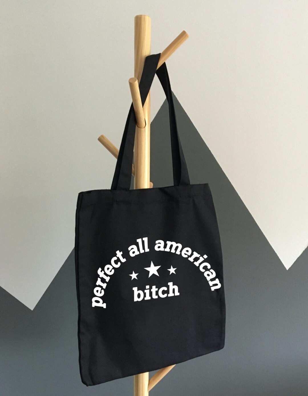 Olivia Rodrigo Sour Guts perfect All American Bitch Black Cotton Tote ...