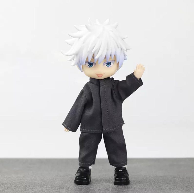 Gojo Satoru Ob11 Jujutsu Kaisen Full Doll, Anime Dressed Doll With ...