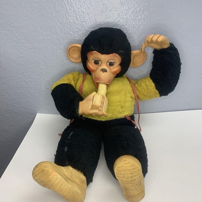 Rubber Face Monkey Toys - Etsy