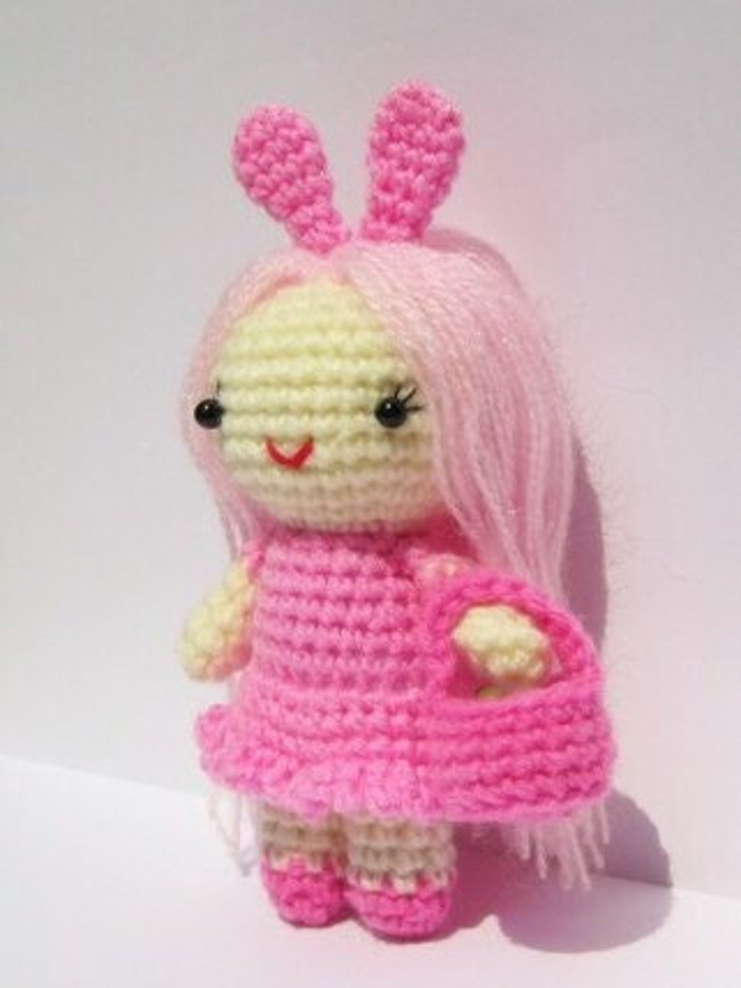 Little Pink Lady - Amigurumi Doll - Etsy