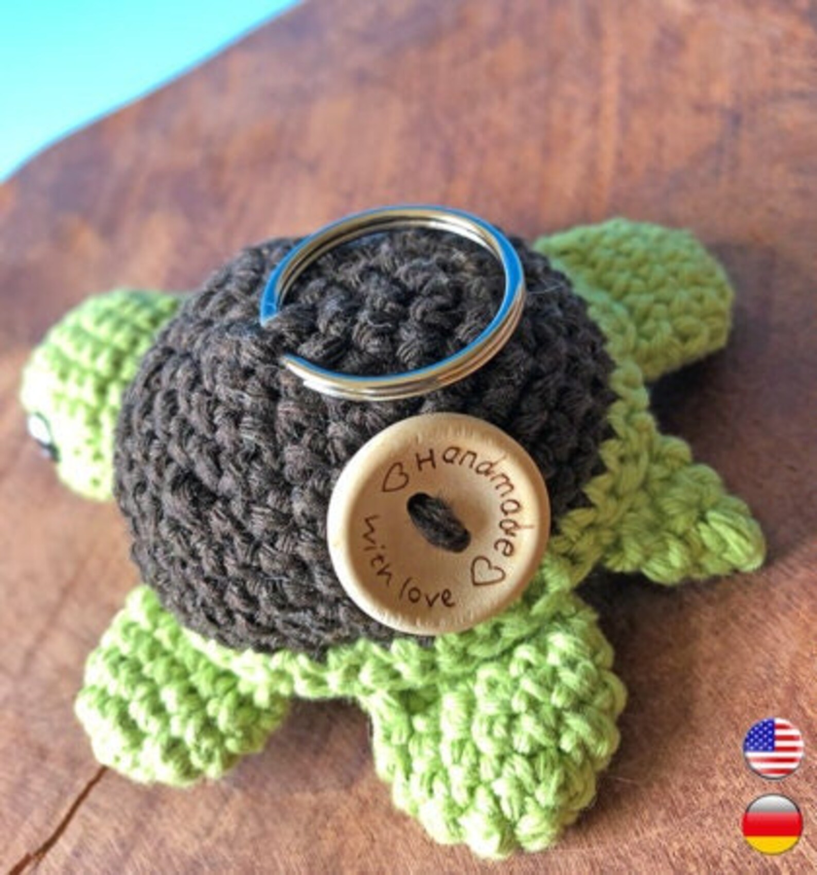 Turtle Keychains, Crochet Pattern - Etsy