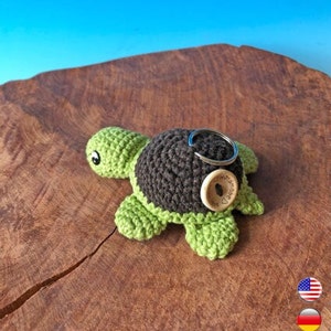 Turtle Keychains, Crochet Pattern - Etsy