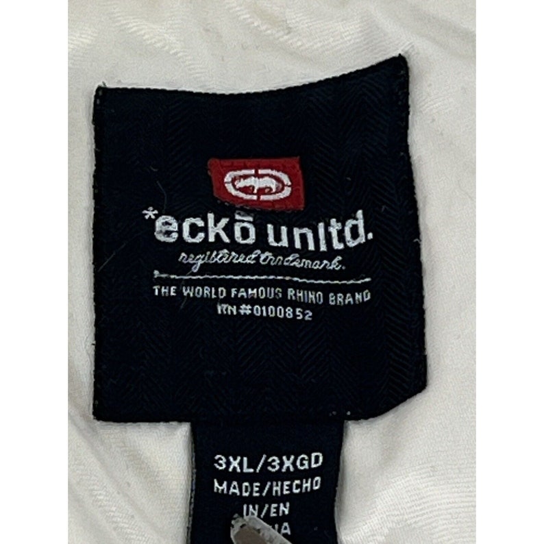 Vtgy2k Ecko Unltd Quilted Sleeve Poly Satin Bomber Jacket Mens 3XL - Etsy