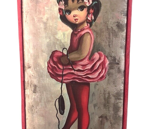 Vintage 60's Maio Ballerina Midcentury Modern Pink Silk/velvet Jewelry ...