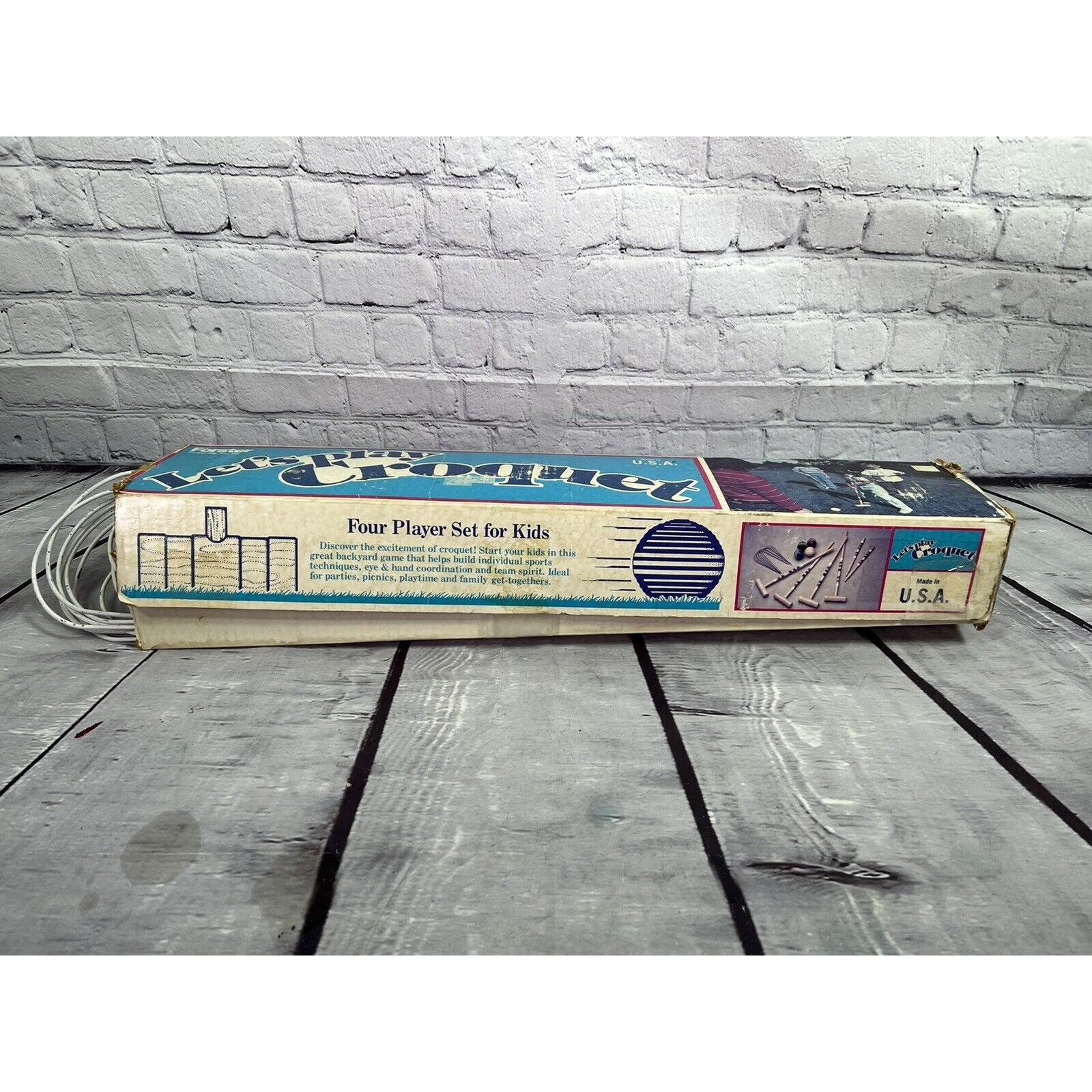 Vtg 1987 Forster Croquet Set Original 4 Player Set - Etsy