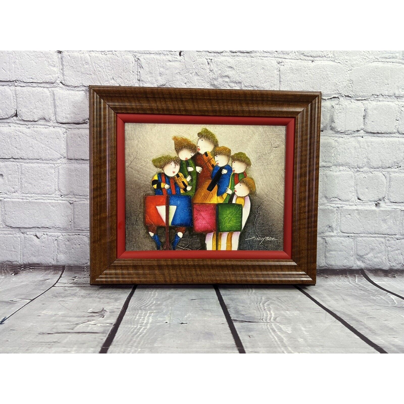 J Roybal Strings Artwork Oil Painting Music Oil on Canvas 11 X 13 ...