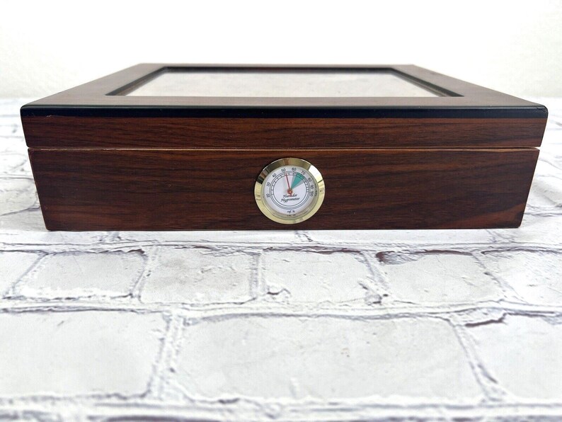 Bald Eagle Handmade Cigar Humidor, Cedar Cigar Desktop Box With ... Bald Eagle Handmade Cigar Humidor, Cedar Cigar Desktop Box With ...