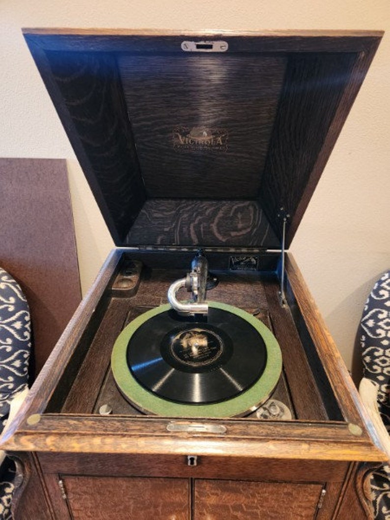1914 Victor VV-XI Phonograph - Etsy