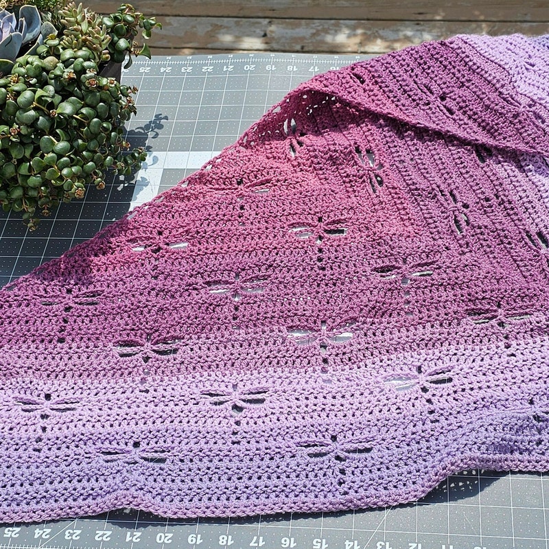 Lavender Shawl - Etsy