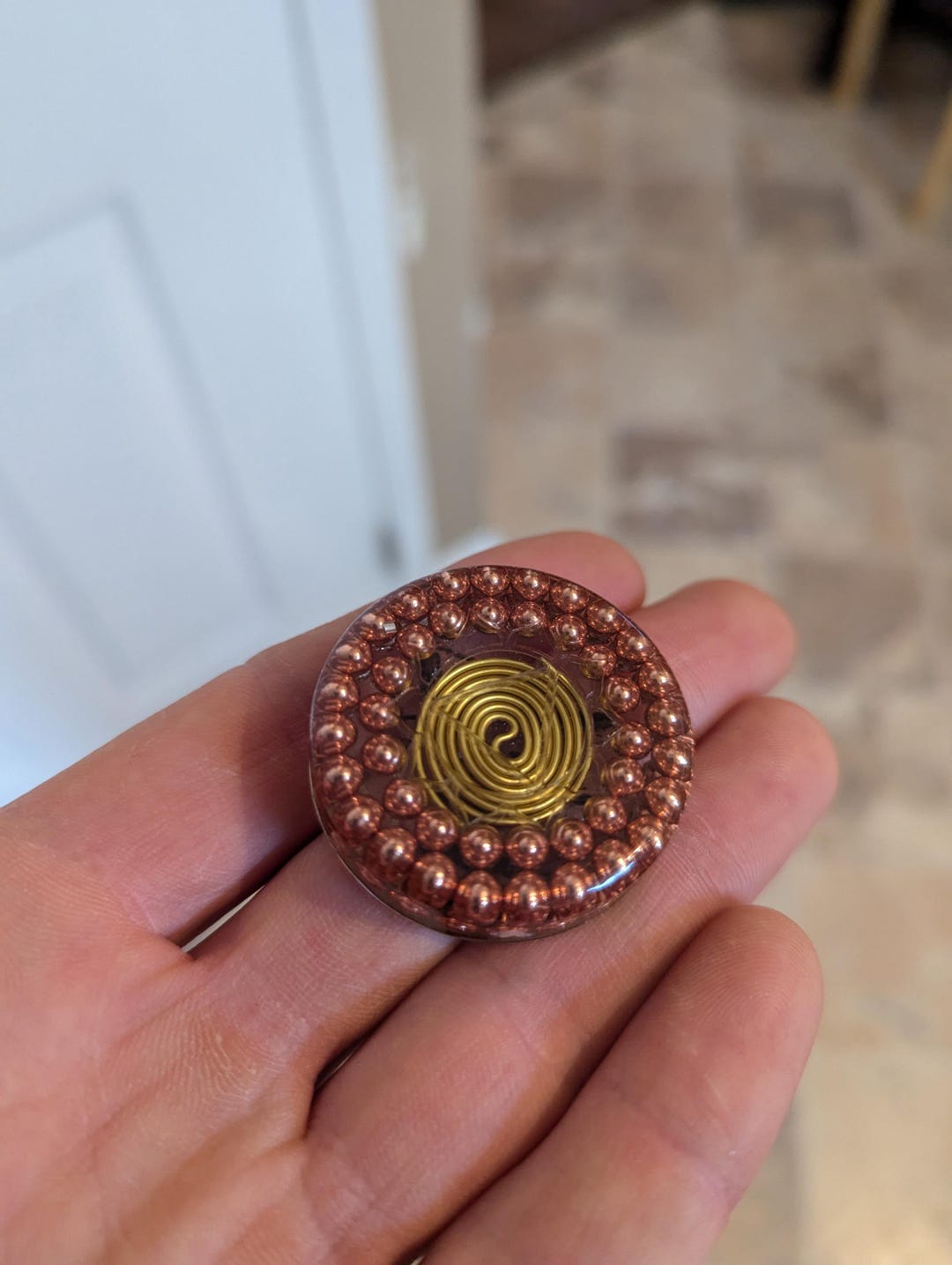 Orgonite Puck Pocket Sized - Etsy