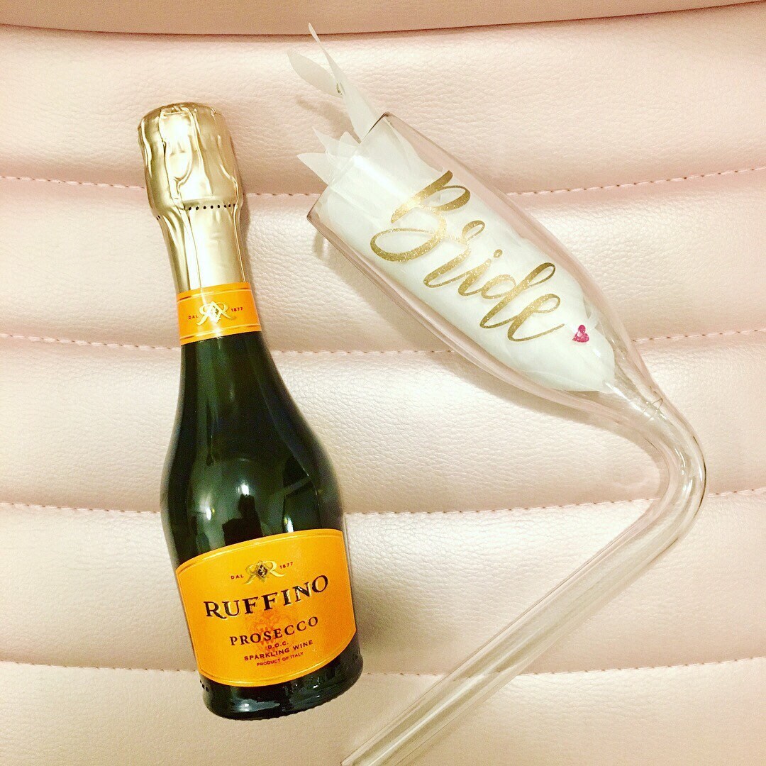 Chambong Champagne Bong With Personalized Names Bachelorette - Etsy