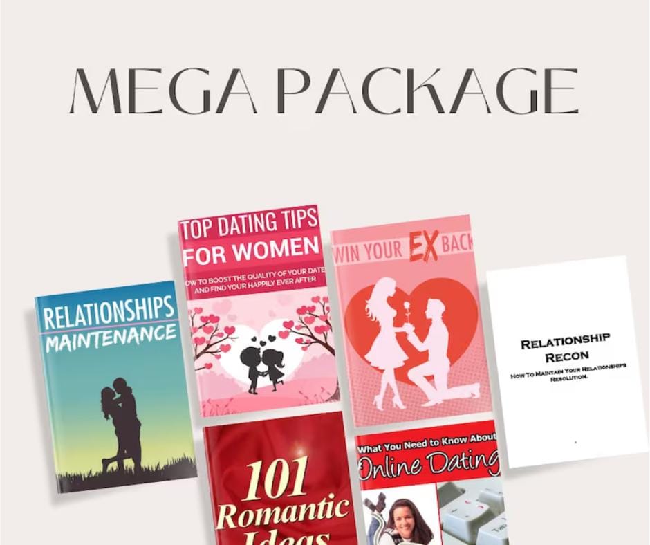 200+ Dating & Relationship Ebooks Pack Collection | Ebooks Bundle | Lifetime Access | PLR ...