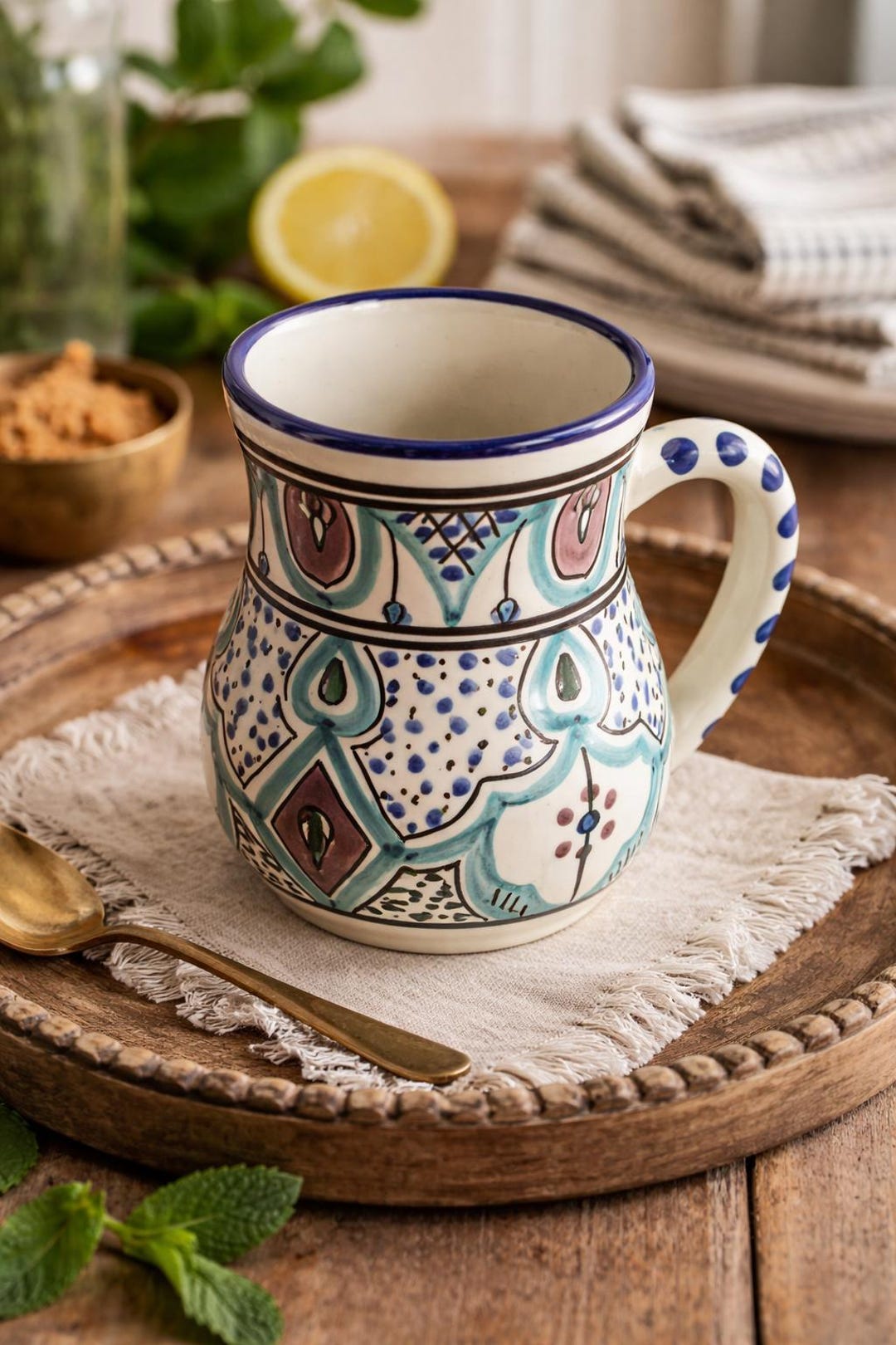 Le Souk Céramique, Malika Pattern - Etsy UK