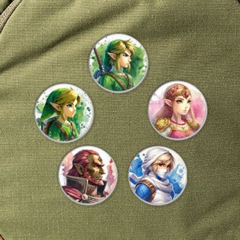 Pinback Button Set - Etsy