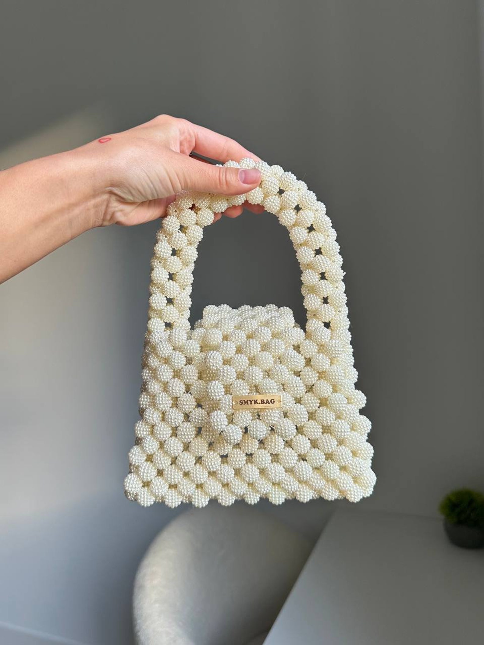 White Beaded Bag, Wedding Guest Bag, Prom Bag - Etsy