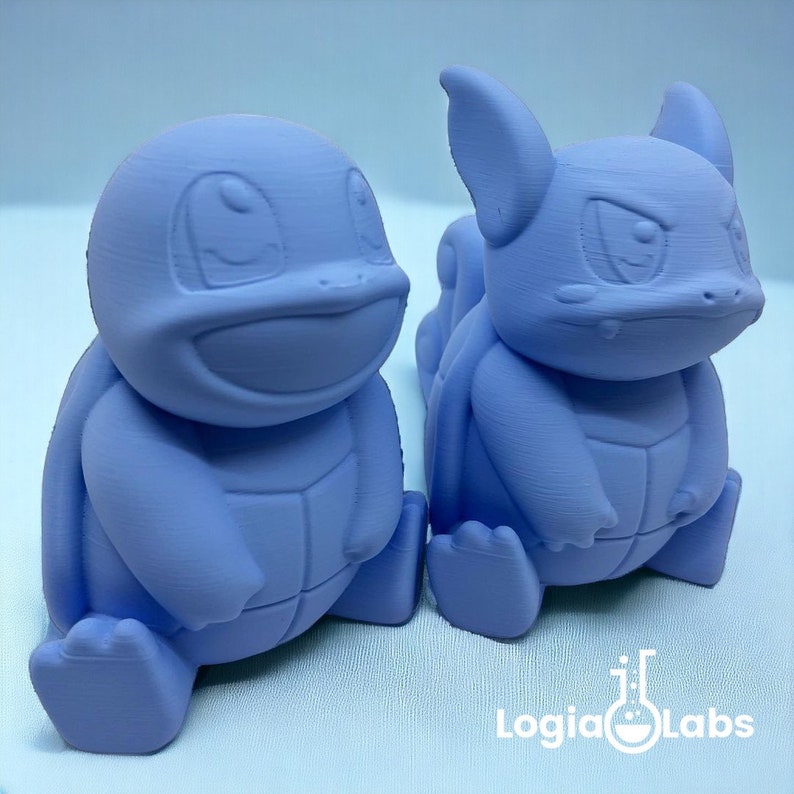 Pokemon Squirtle Evolution 3D Stl Files Squirtle Wartortle Blastoise ...