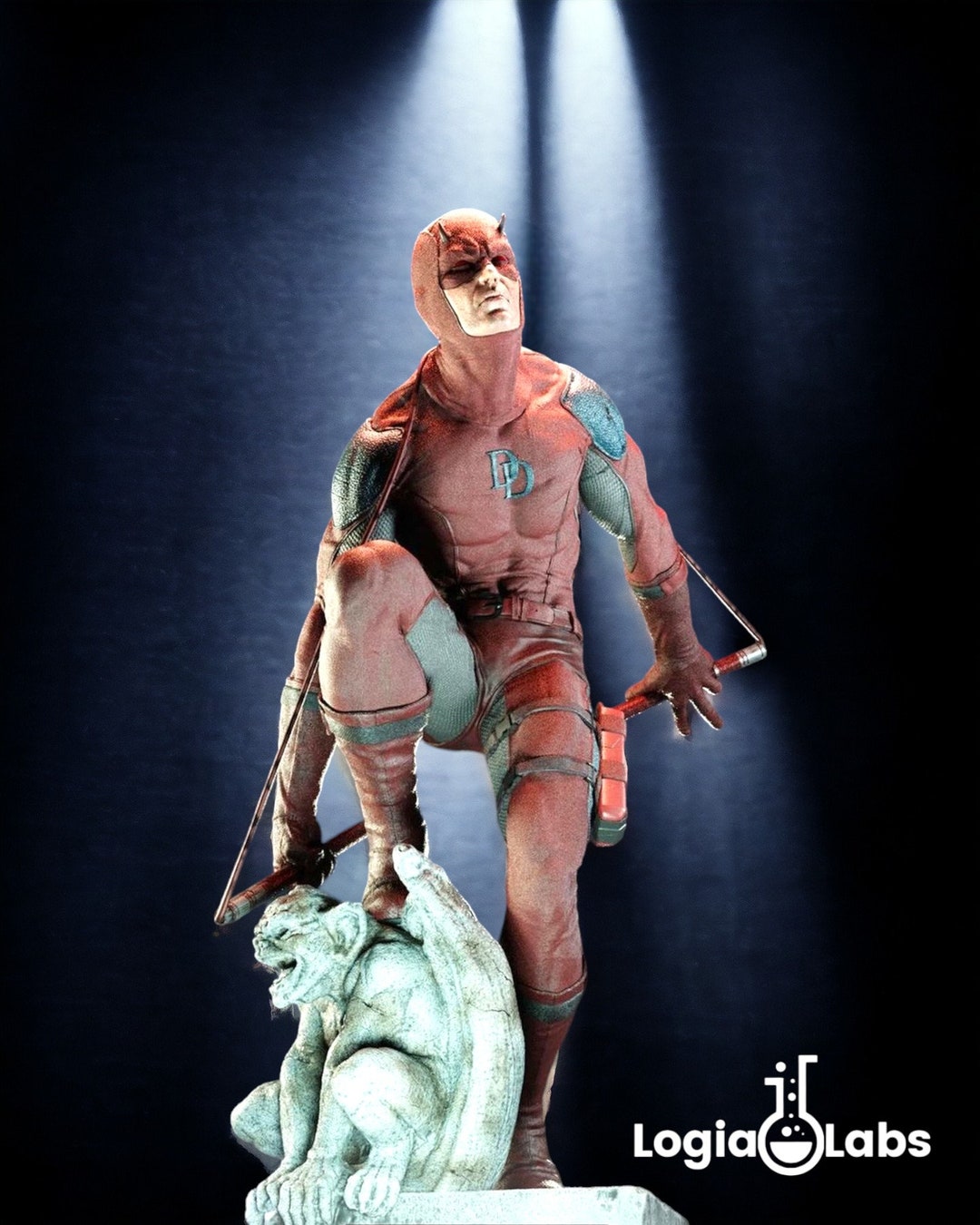 Daredevil Figure 3D STL Files Daredevil 3D Printer Files - Etsy