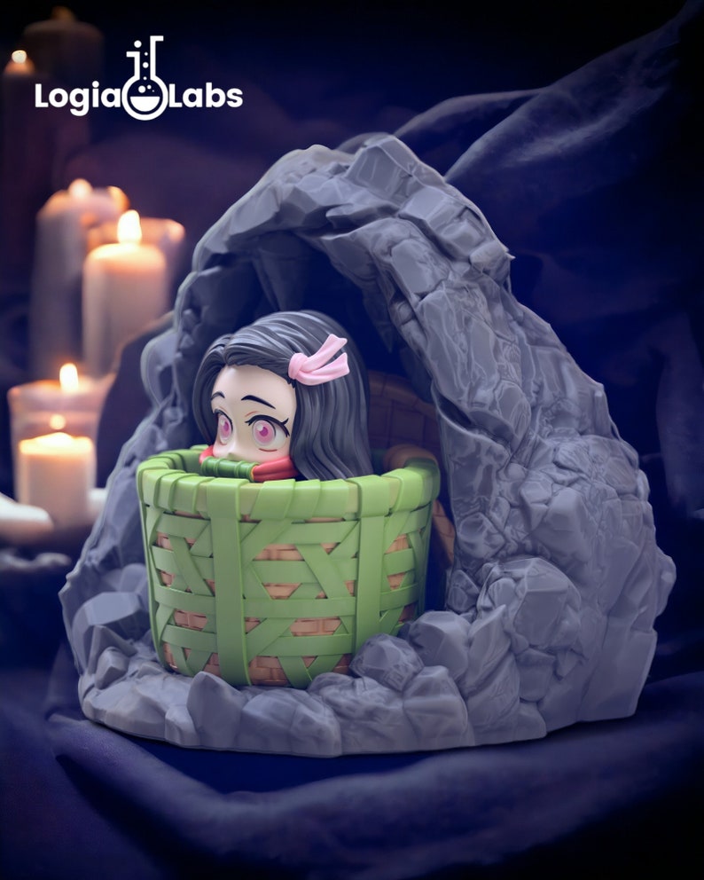 HQ Anime & Manga 3D Printer Stl Files Fan Made N3zuk0 Chibi Hıgh ...