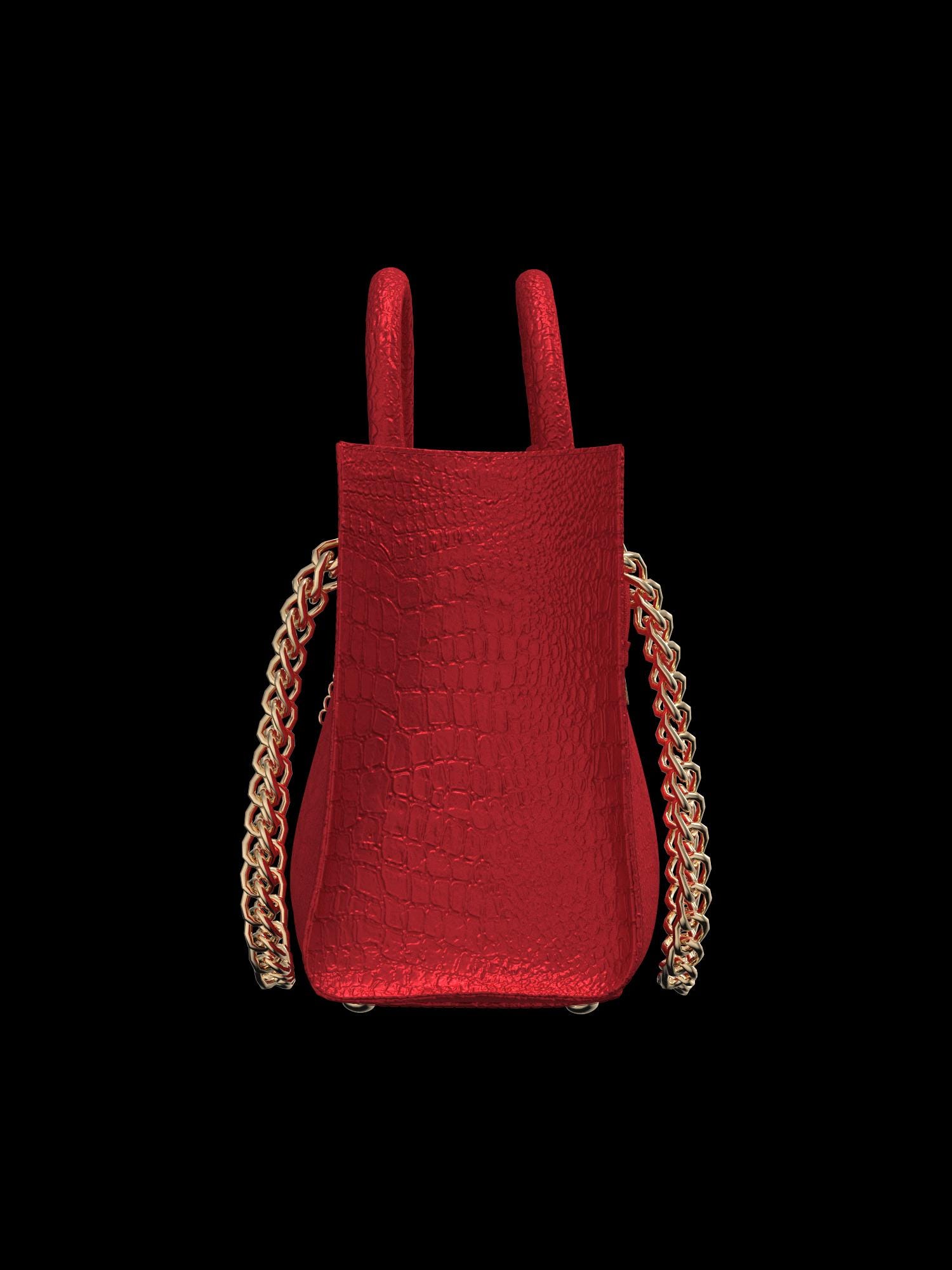 3D BAG - 3D PURSE - CLO3D - Digital - Digital Garment - Blender ...