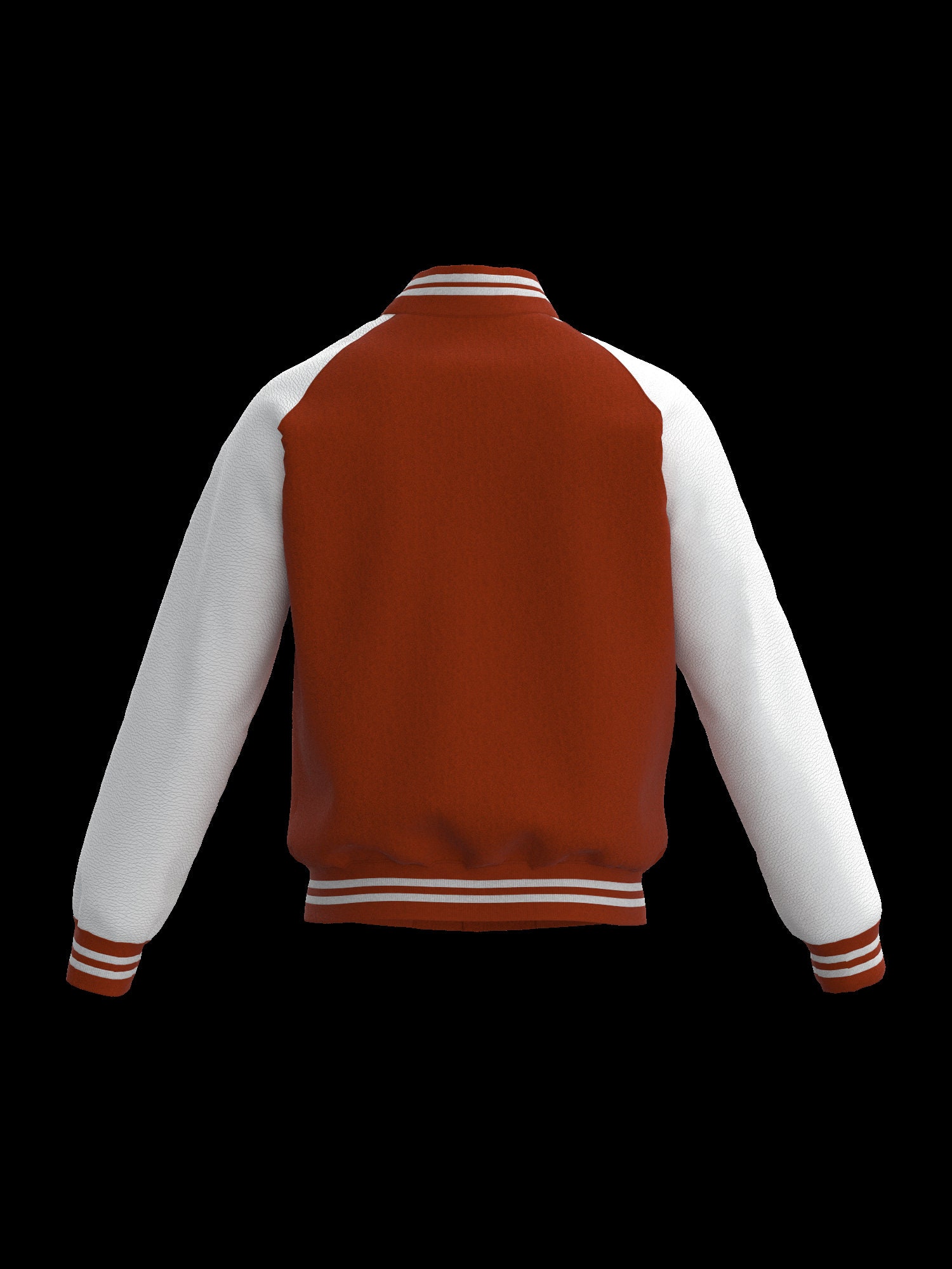 3D Male Raglan Varsity Jacket: Digital Garment (obj, Fbx, Zprj) - Etsy