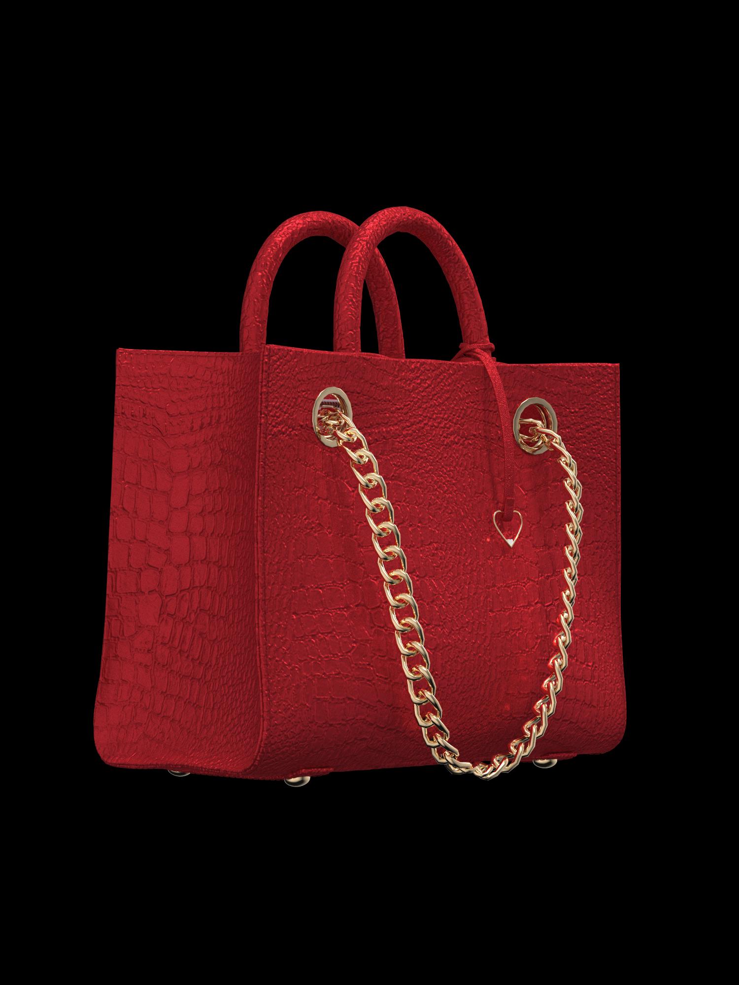 3D BAG - 3D PURSE - CLO3D - Digital - Digital Garment - Blender ...