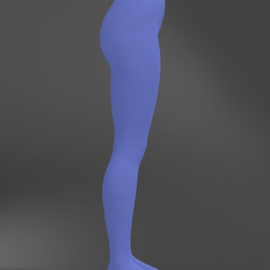 3D Pantyhose – CLO3D Customizable Digital Fashion Model for Blender ...