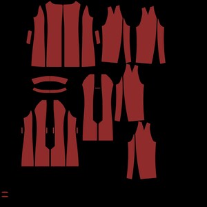 3D Raglan Leather Trench Coat - Procreate Obj - Blender - CLO3D ...