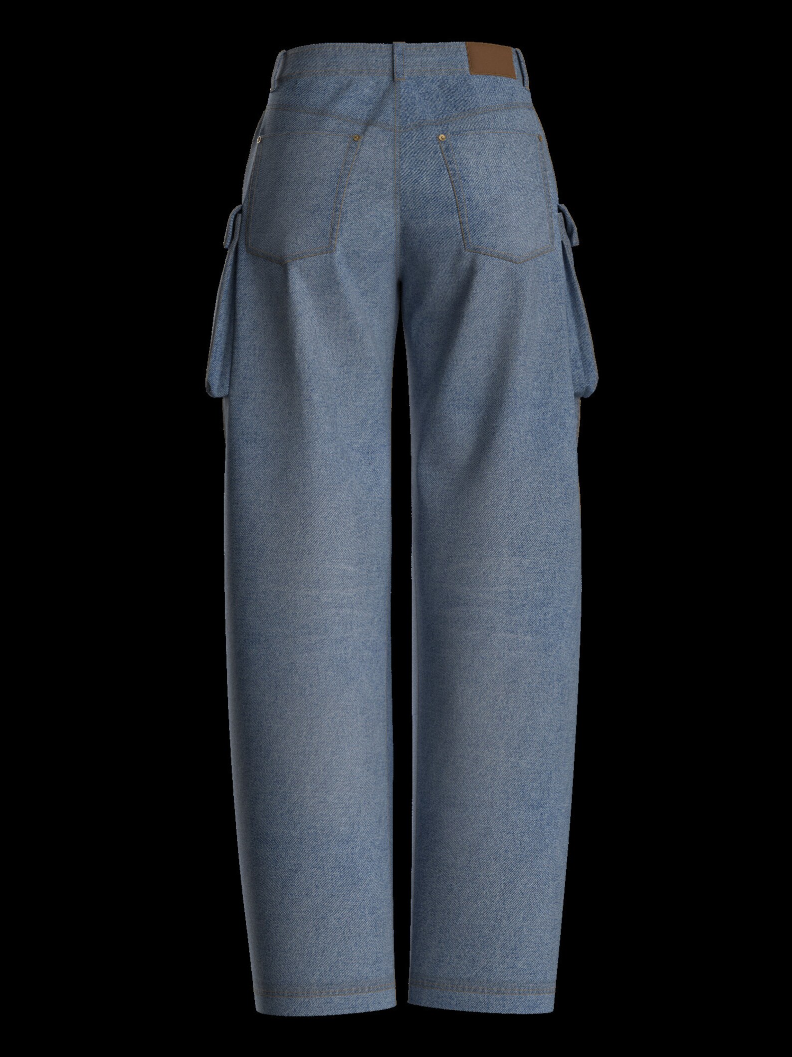 3D DENIM - 3D JEAN - CLO 3D - Digital - Marvelous Designer - Pant ...