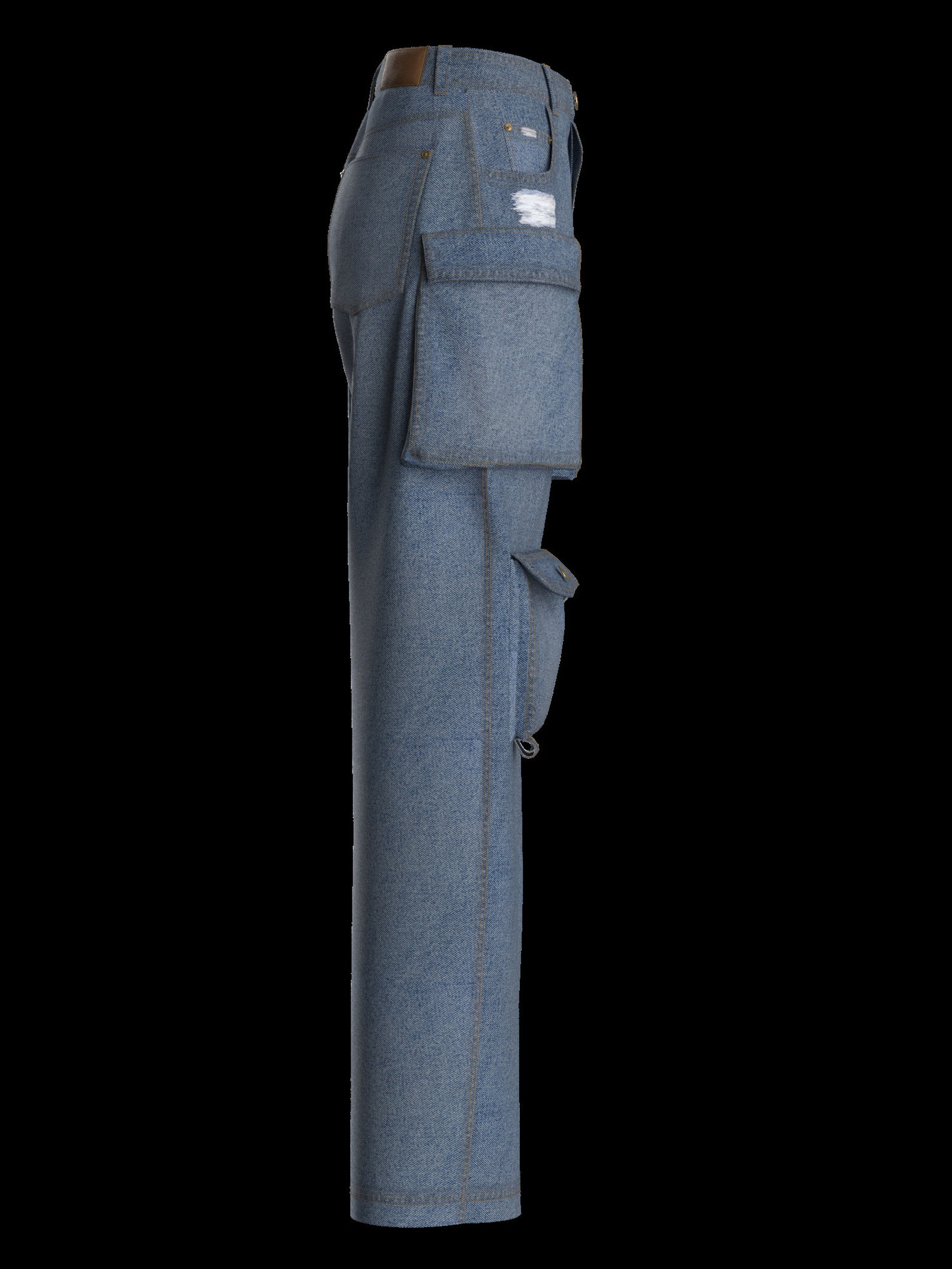 3D DENIM - 3D JEAN - CLO 3D - Digital - Marvelous Designer - Pant ...