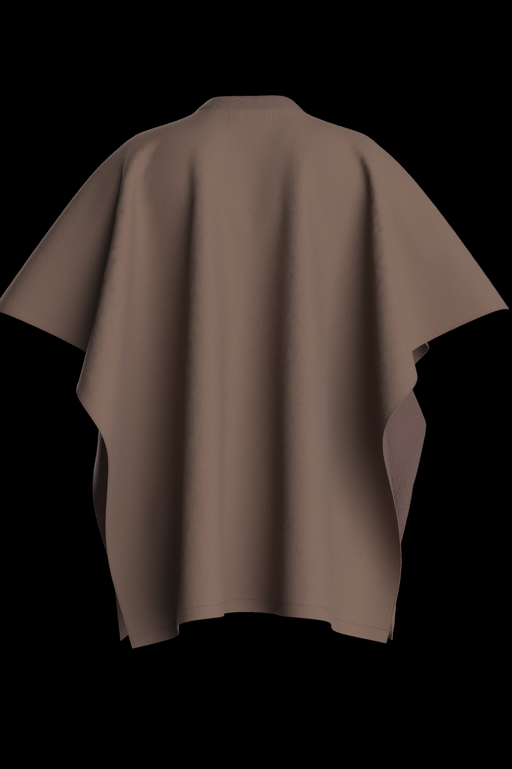 3D Pancho – Procreate & CLO3D Digital Fashion Model for Blender | OBJ ...