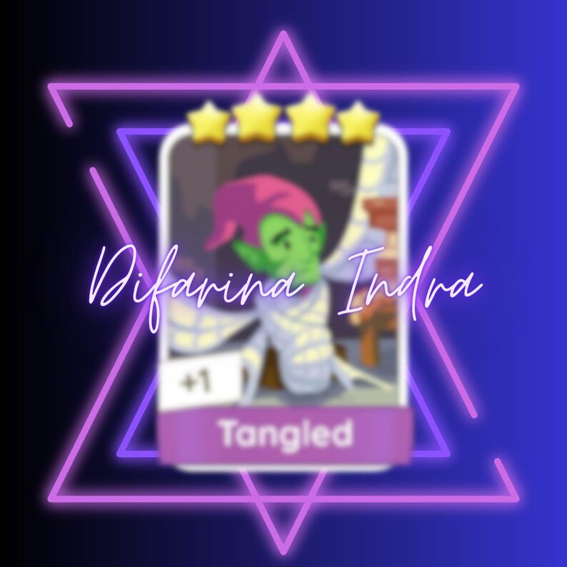 Mono Go Tangled Sticker Set 9 - Etsy