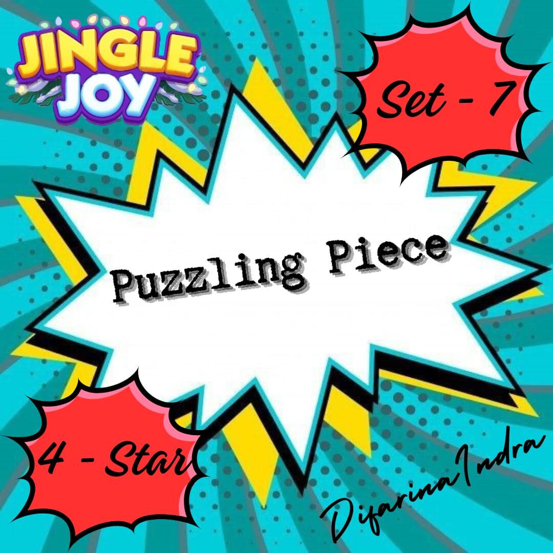 Mono Go Puzzling Piece Sticker 4 Star Set 7 - Etsy
