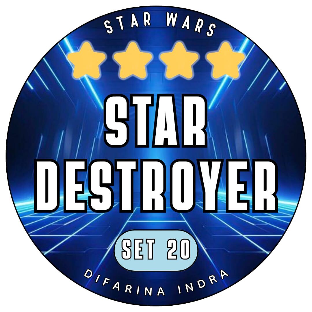 Monopoly_go - Star Destroyer - Sticker 4 Star - Set 20 - Etsy