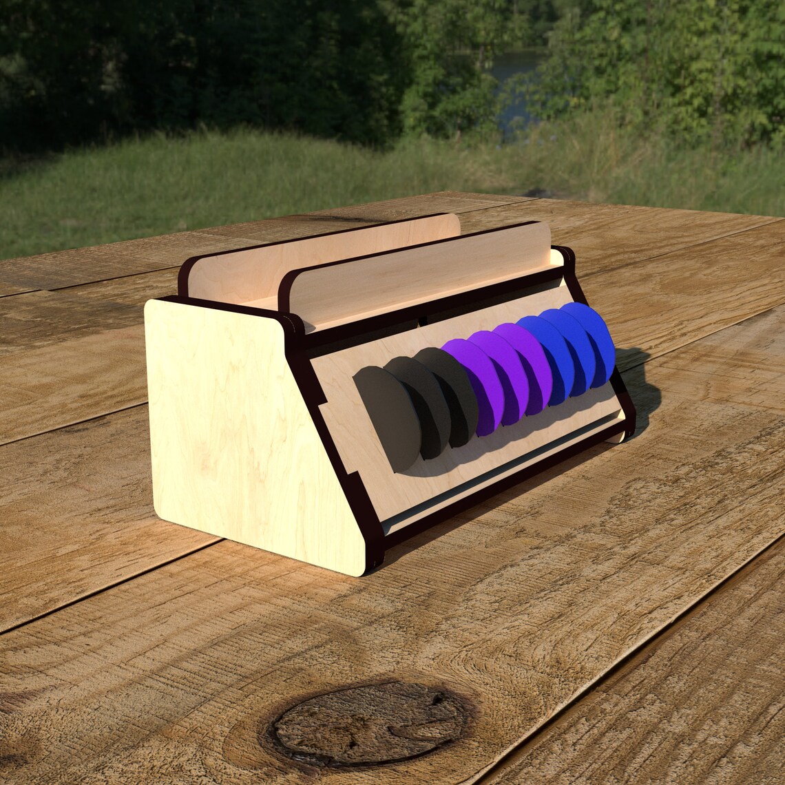 Guitar Pick Holder SVG, Dxf, Cdr,ai,pdf, Guitar Picks Holder CNC File ...