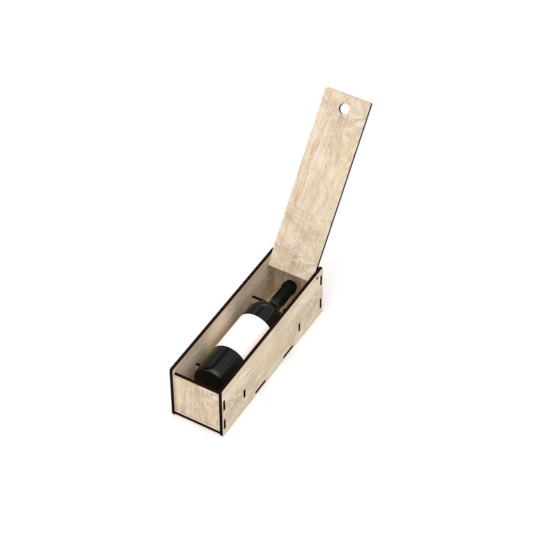 Universal Laser-cut Wine Box Wine Box Case Wine Box File With Lifting ...