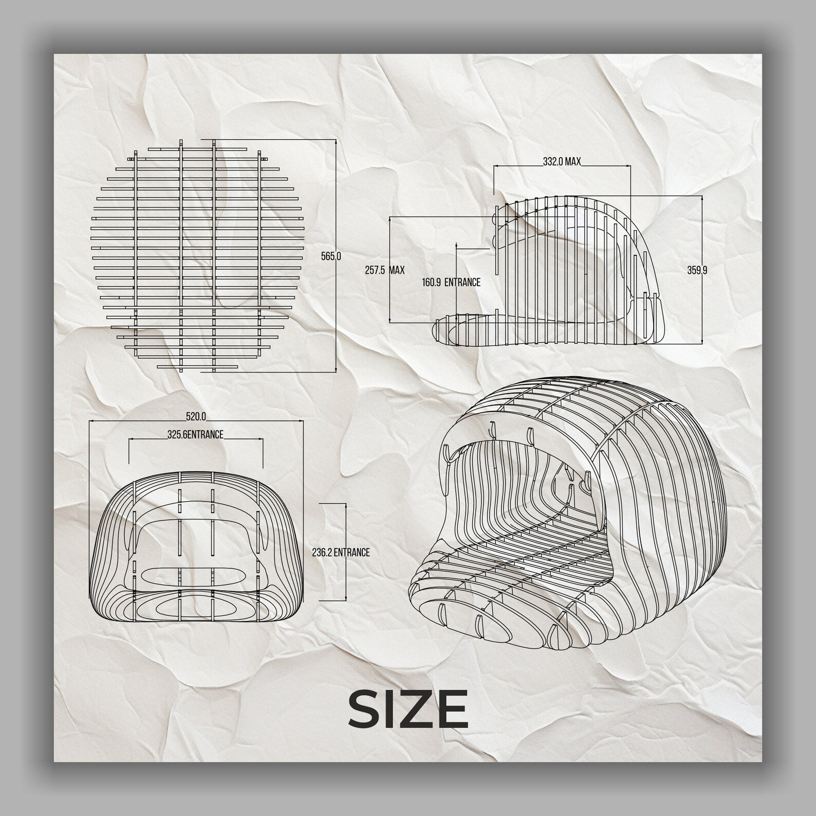 Parametric Cat House, Cat House SVG, House Kitten File, Pet House, Bed ...