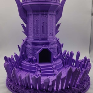 Crystal Dice Tower - Etsy